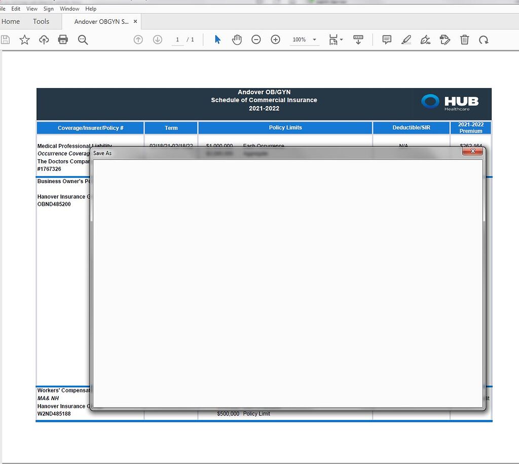 "Save as..." brings up blank white box from opened pdf file - Mail - eM ...