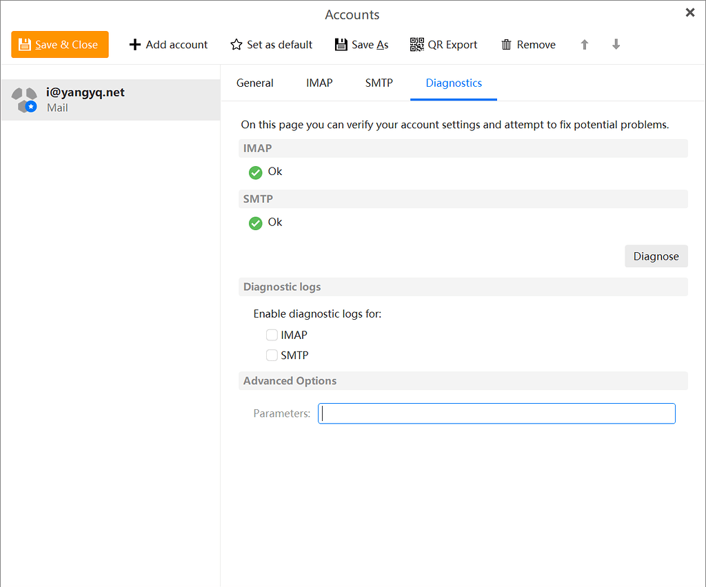 [IMAP] MailClient.Accounts.ConnectionException: - eM Client