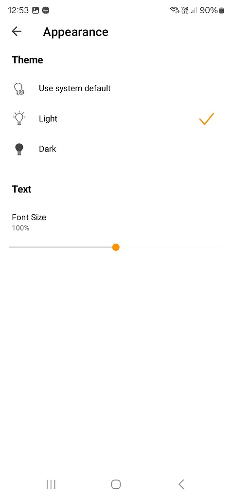 Problem with Font text zooming line Android app V10.3.1698 - Mobile apps - eM Client