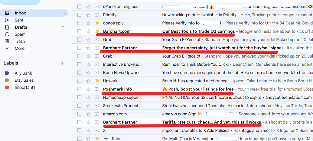 Inbox does not match gmail inbox.... missing unread messages - Mail - eM Client