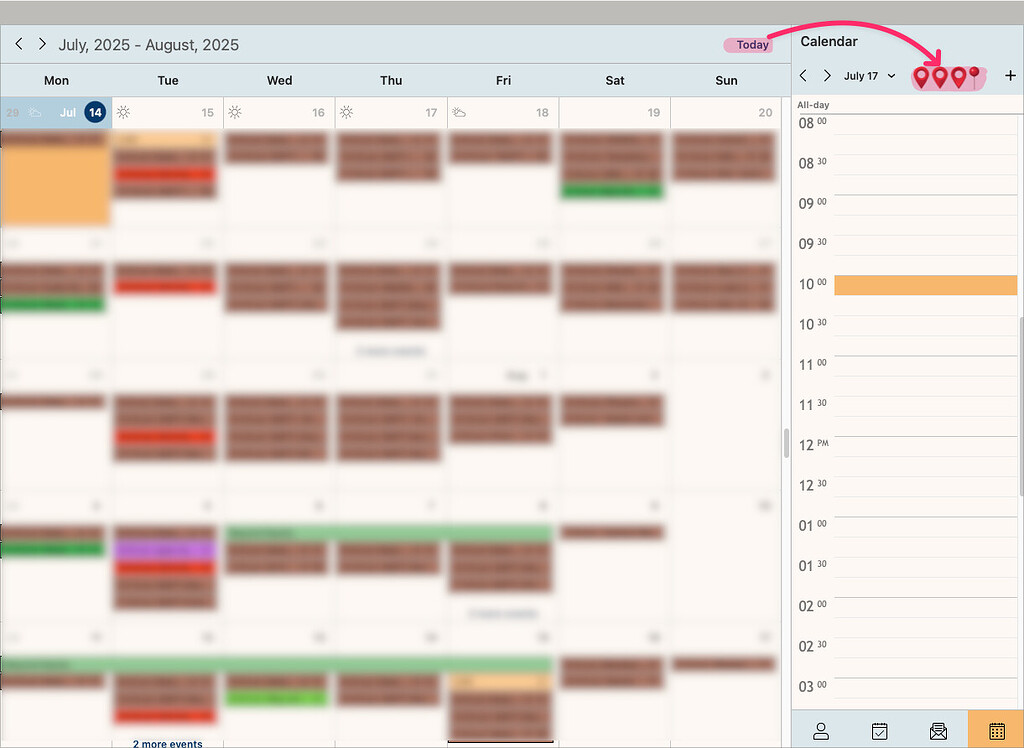 "Today" button on Calendar pane - Feature request - eM Client