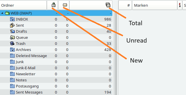 V10 question about new unread messages count - eM Client