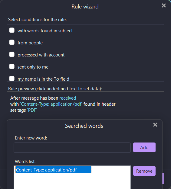 Rule To Tag Based On Attachments W PDF s Only Mail EM Client